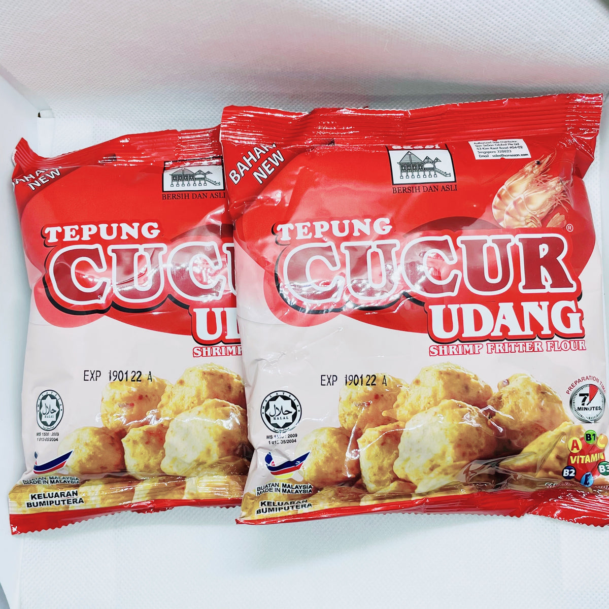 Promo - 2 packets x Adabi Tepung Cucur Udang (200g) – Nikmart Halal Frozen