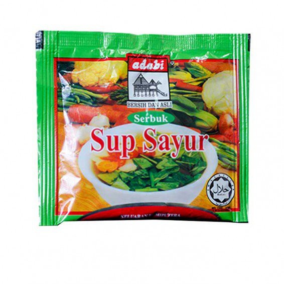 Adabi - Serbuk Sup Sayur Vegetable Soup Powder (20g) – Nikmart Halal Frozen